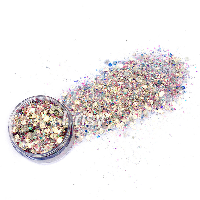 Fairy Light Glitter Powder (Body,Nails,Eyeshadow,Tumbler) YJ10 Glitter