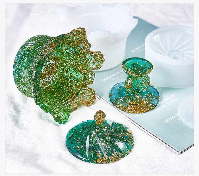 180+ Silicone molds for resin crafts to make Pendants, storage boxes ...